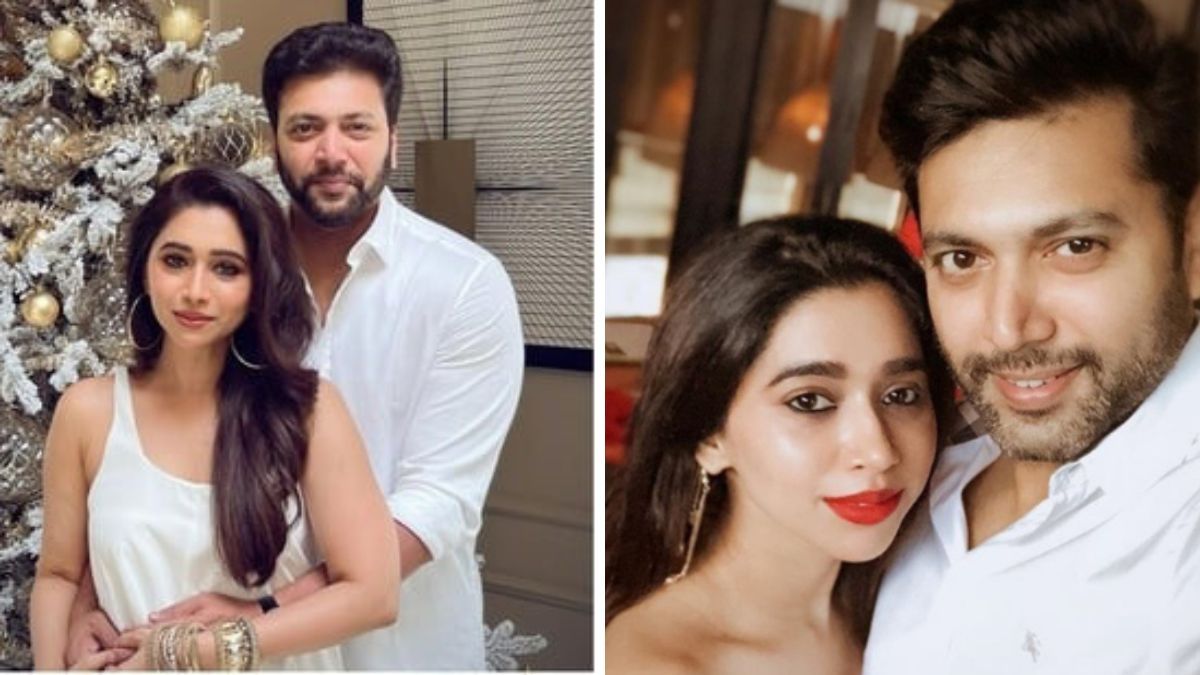 Jayam Ravi's wife Aarti claims the divorce announcement left her ...