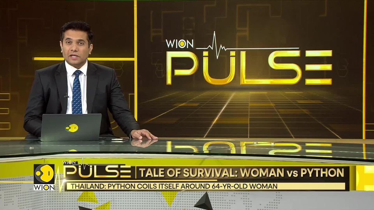 Python squeezes Thai woman for 2 hours before she's rescued by police