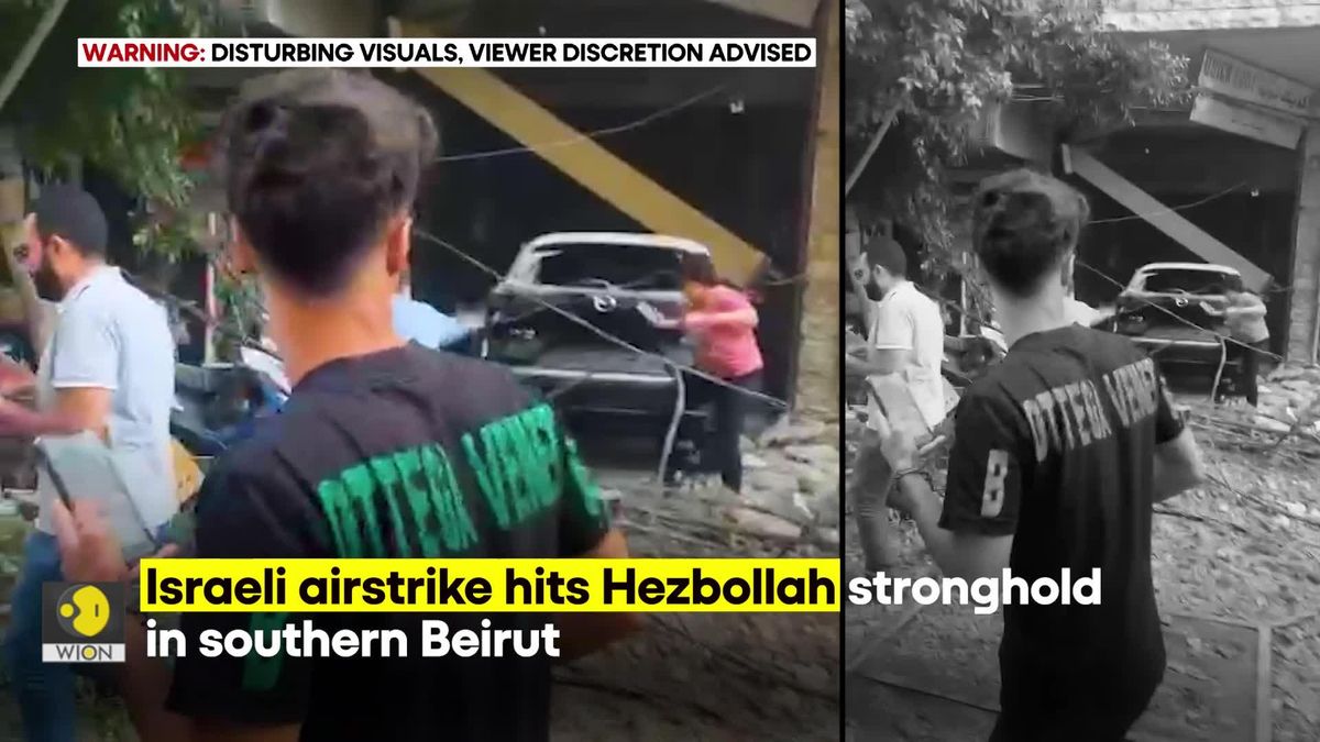 Lebanon: Aftermath Of Israeli Airstrike In Beirut Causes Widespread ...