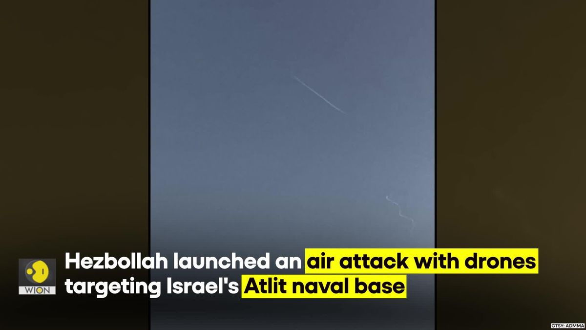 Hezbollah launches air attack with drones targeting Israel's Atlit ...