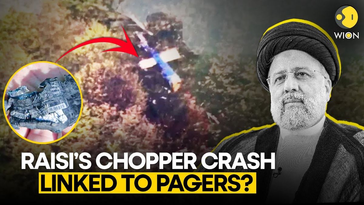 Iranian MP links Ebrahim Ebrahim Raisi’s chopper crash to pager ...
