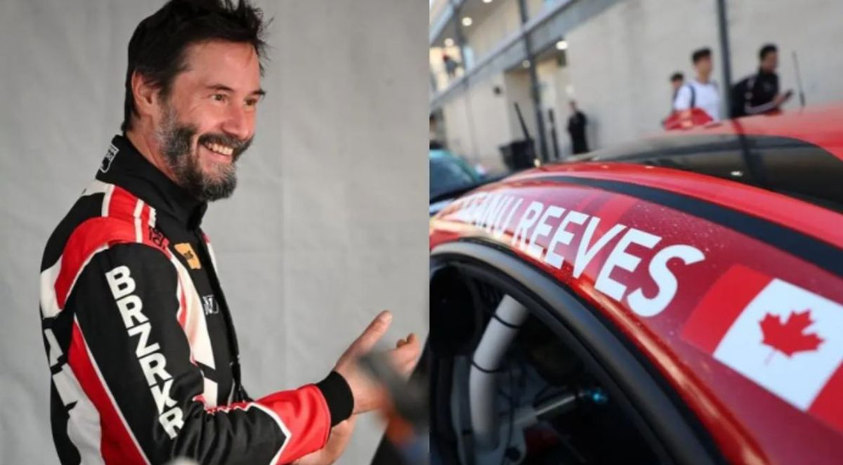Keanu Reeves makes a dashing debut in professional car racing, has ...