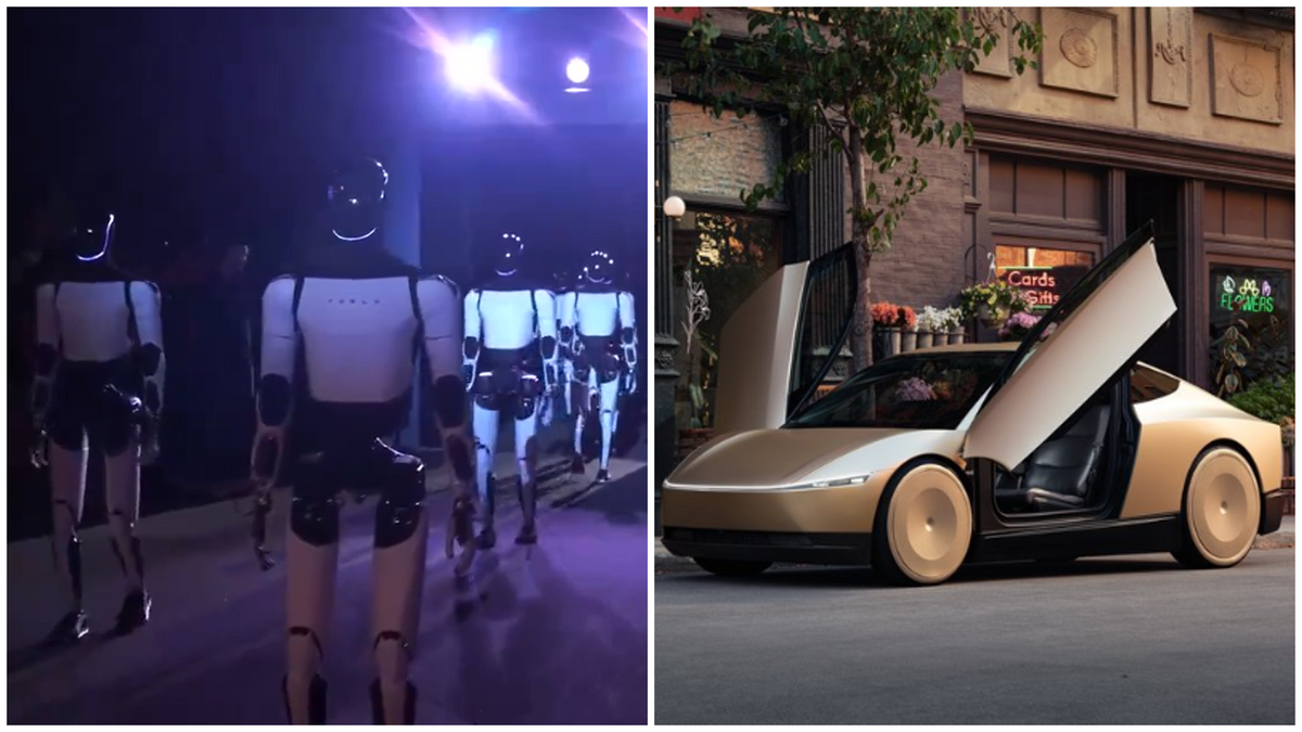 Watch: Elon Musk reveals Optimus Gen 2 humanoid robots at Tesla event ...