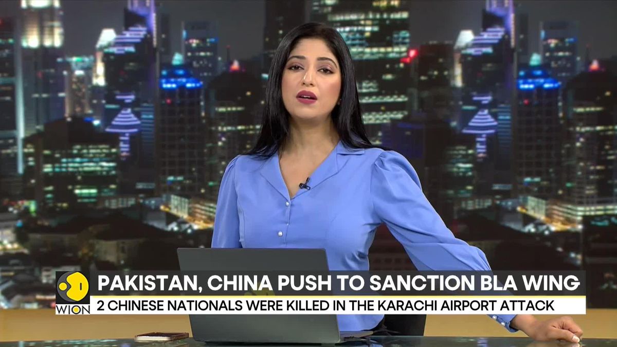 China, Pakistan Push To Sanction BLA Wing Following Karachi Airport Attack