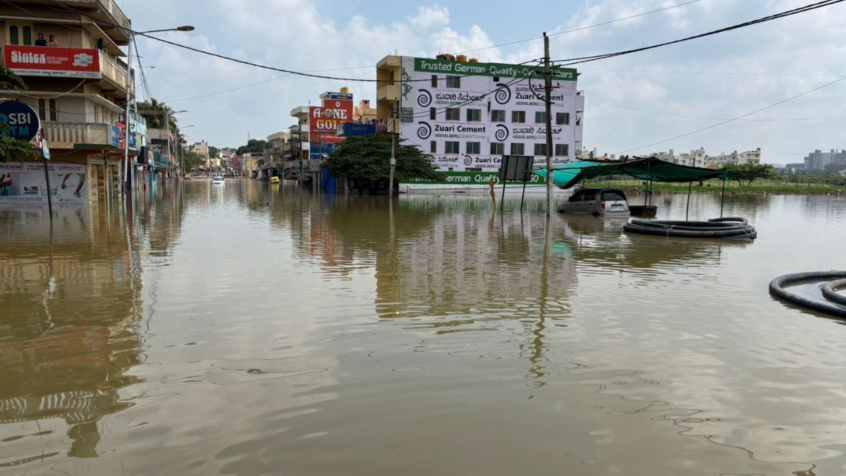 Bengaluru floods: Several areas waterlogged after heavy overnight rains