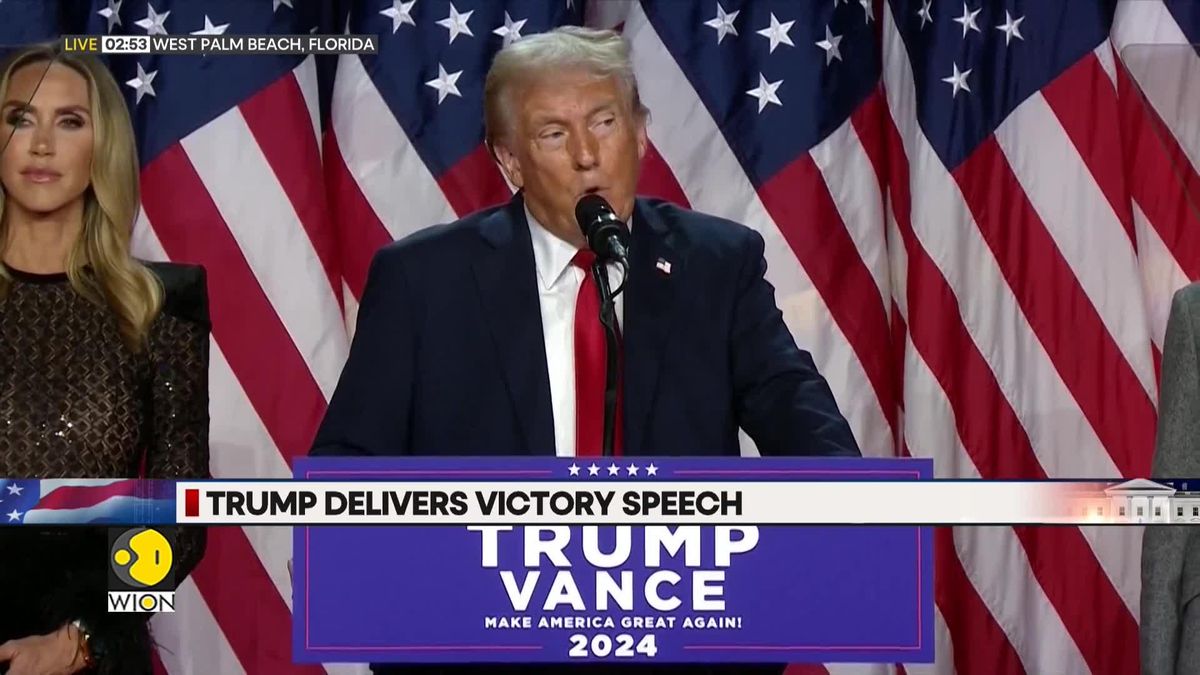 US Elections Result: Trump, Vance Deliver Victory Speeches, Kamala Yet ...