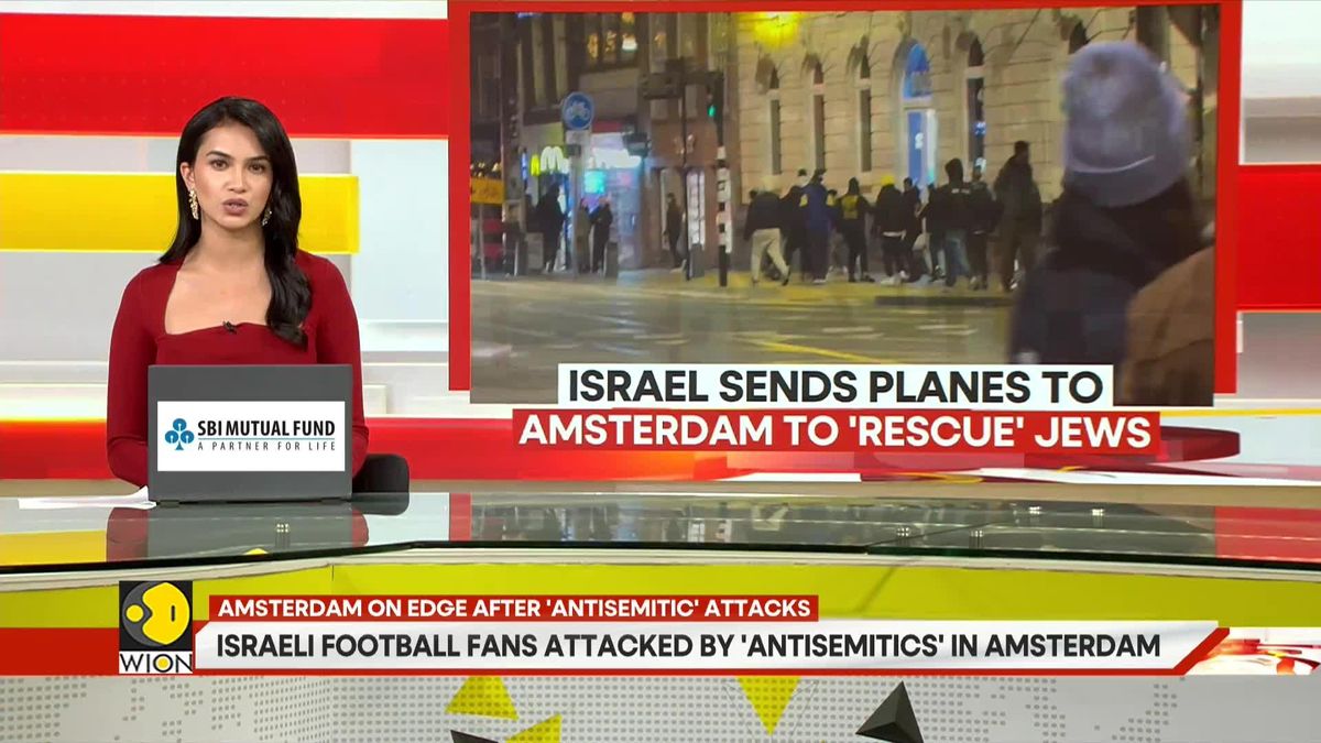 Riots In Amsterdam As Israeli Football Fans Clash With Pro-Palestine ...