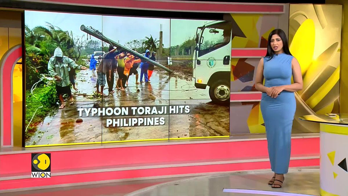 Philippines: Typhoon Toraji Brings Heavy Rains And Storm Damage | WION ...