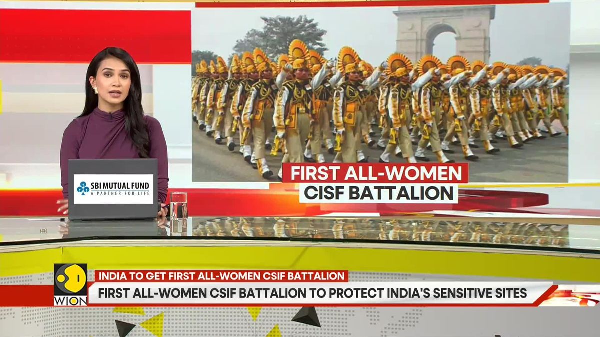 Indian Government Approves First All-women CISF Battalion to Protect ...