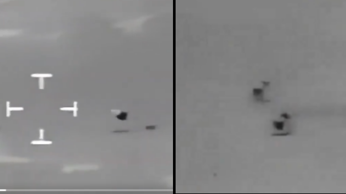 Fast-moving orb splashed, split and disappeared. Pentagon official has ...