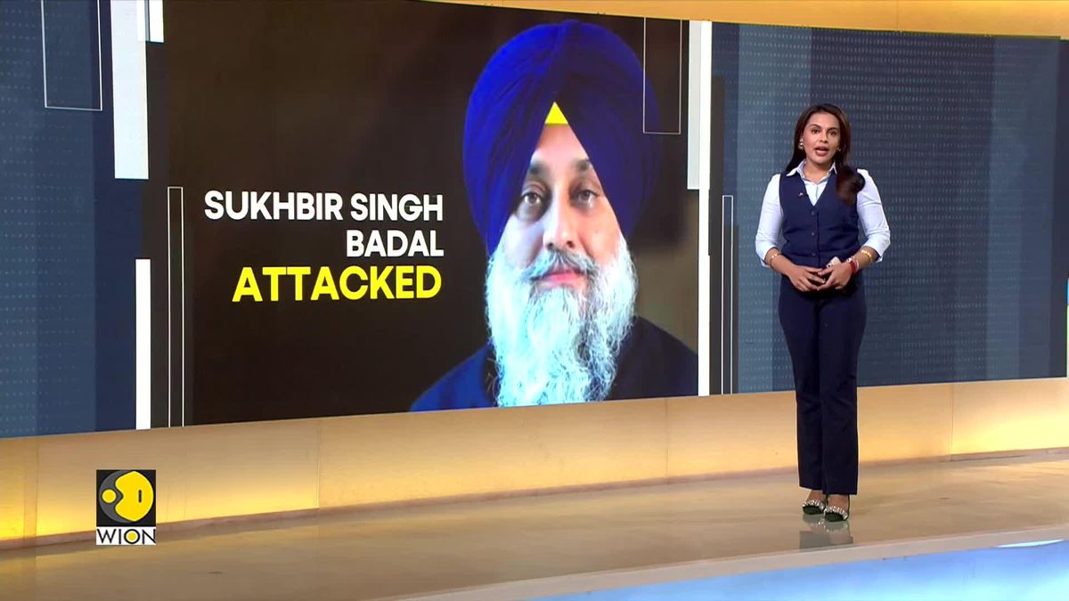 Sukhbir Badal Shot: Man Fires At SAD Leader During Golden Temple 'Seva', Incident Caught On Camera