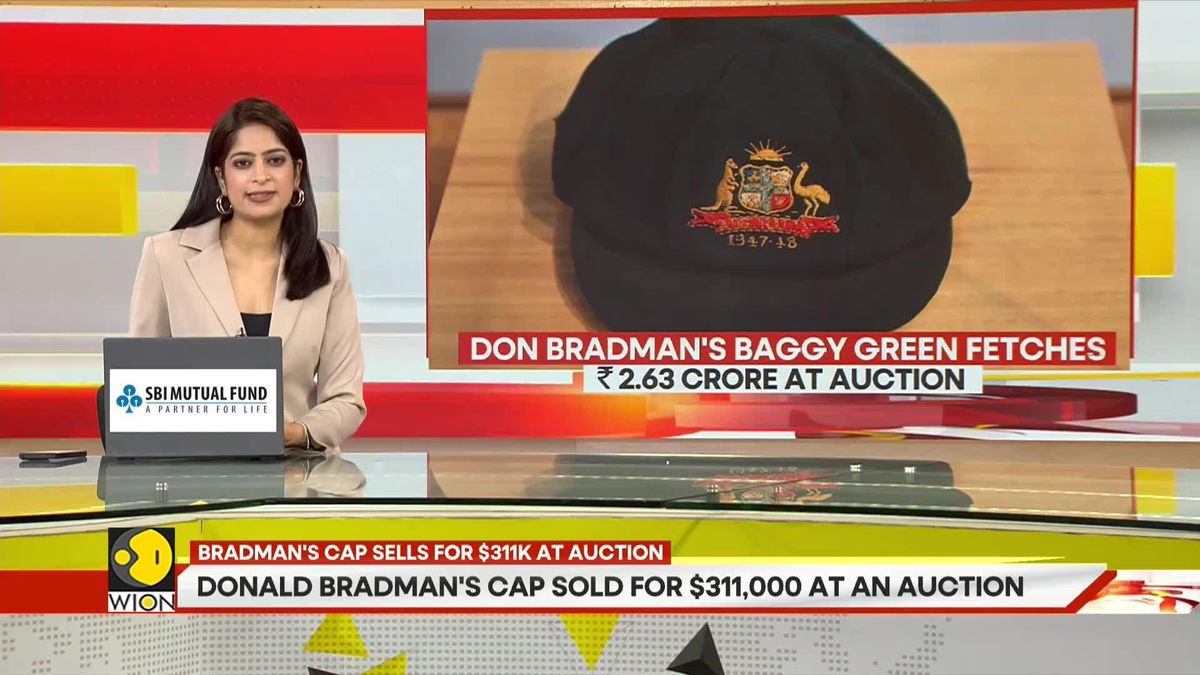 Don Bradman’s Baggy Green Sold At Auction For Nearly $500,000 ...