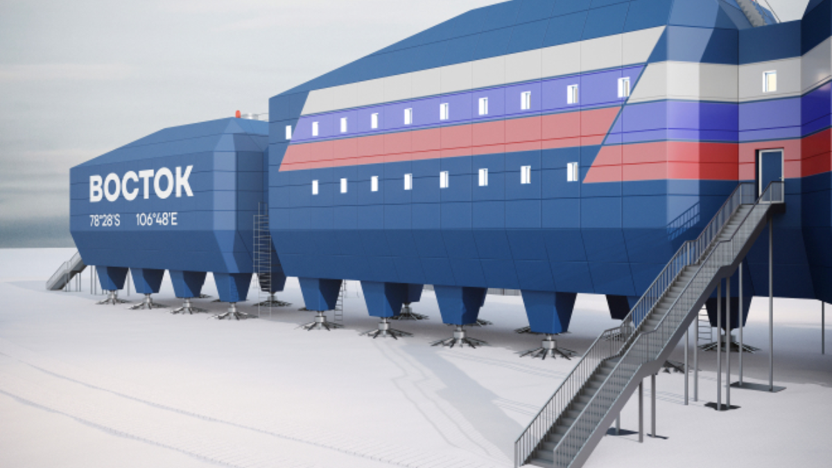 Russia's Vostok Base's new wintering complex put into operation