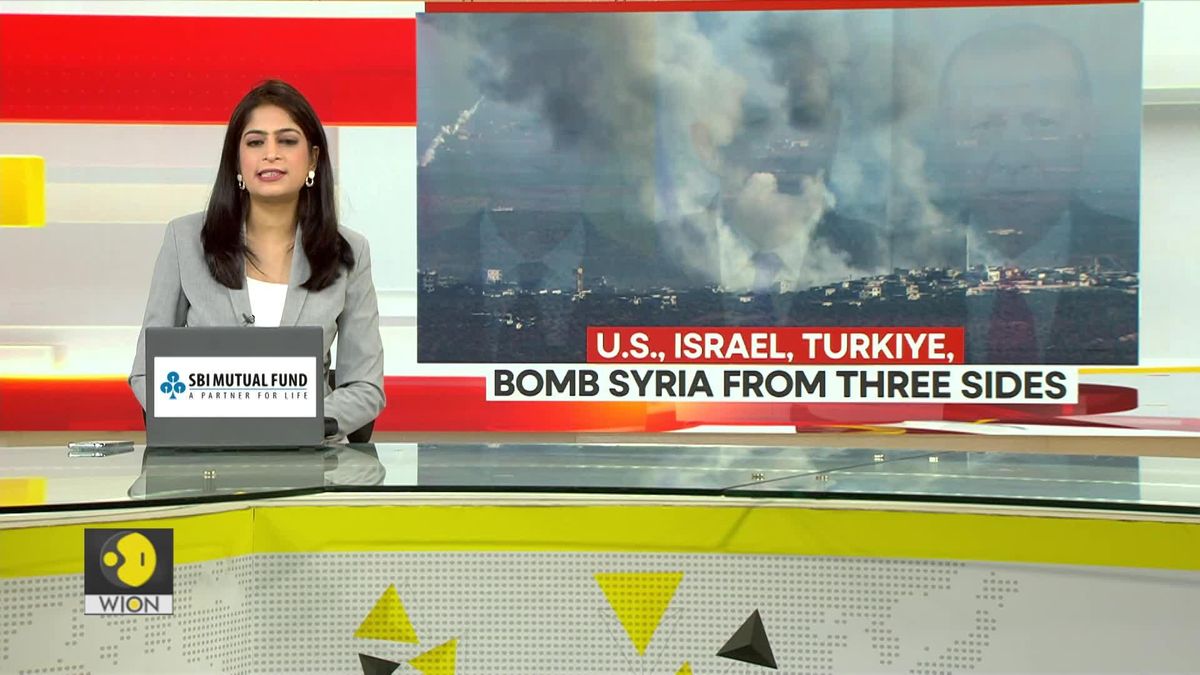 US., Israel, Turkey, Bomb Syria From Three Sides