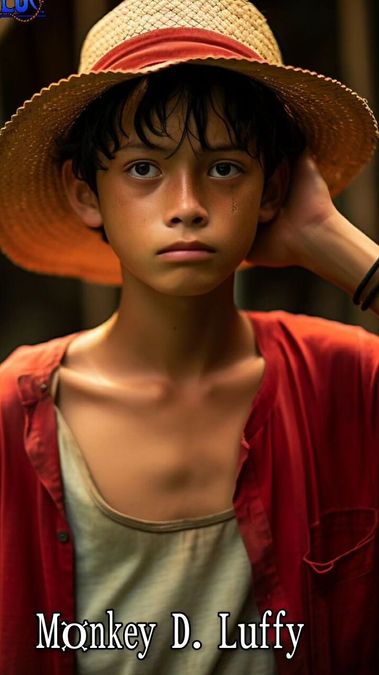 One Piece Characters in Real Life, Courtesy AI