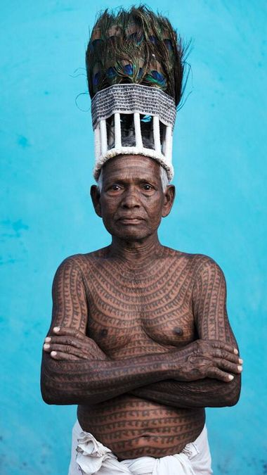 Etched in Devotion: Meet the Ramnami Tribe that Has Lord Ram Tattoos ...