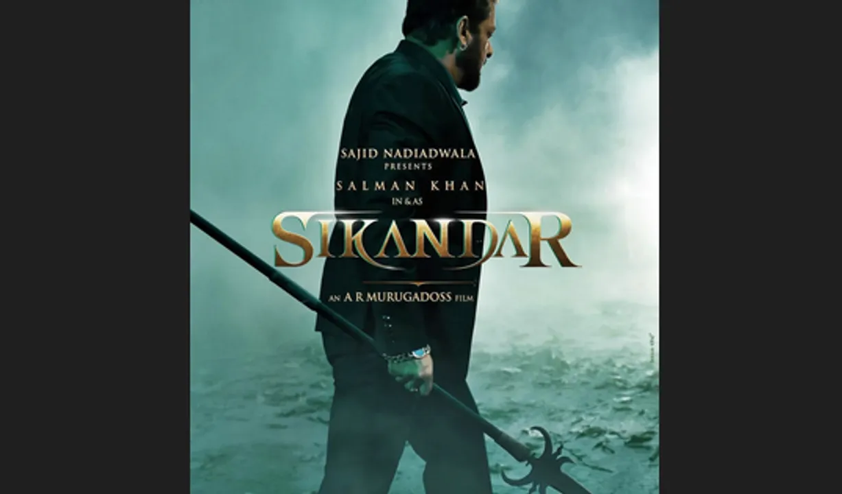 Salman Khan is shrouded in mystery in ‘Sikandar’ poster