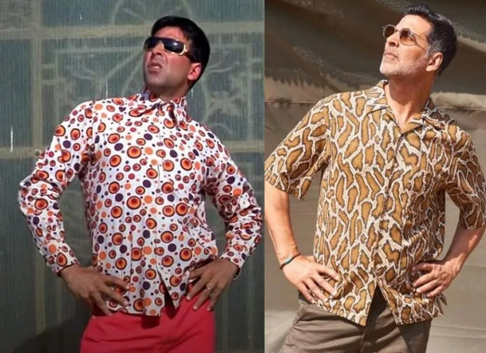 Akshay Kumar recreates 'Raju Pose' of 'Phir Hera Pheri'. Internet can't ...