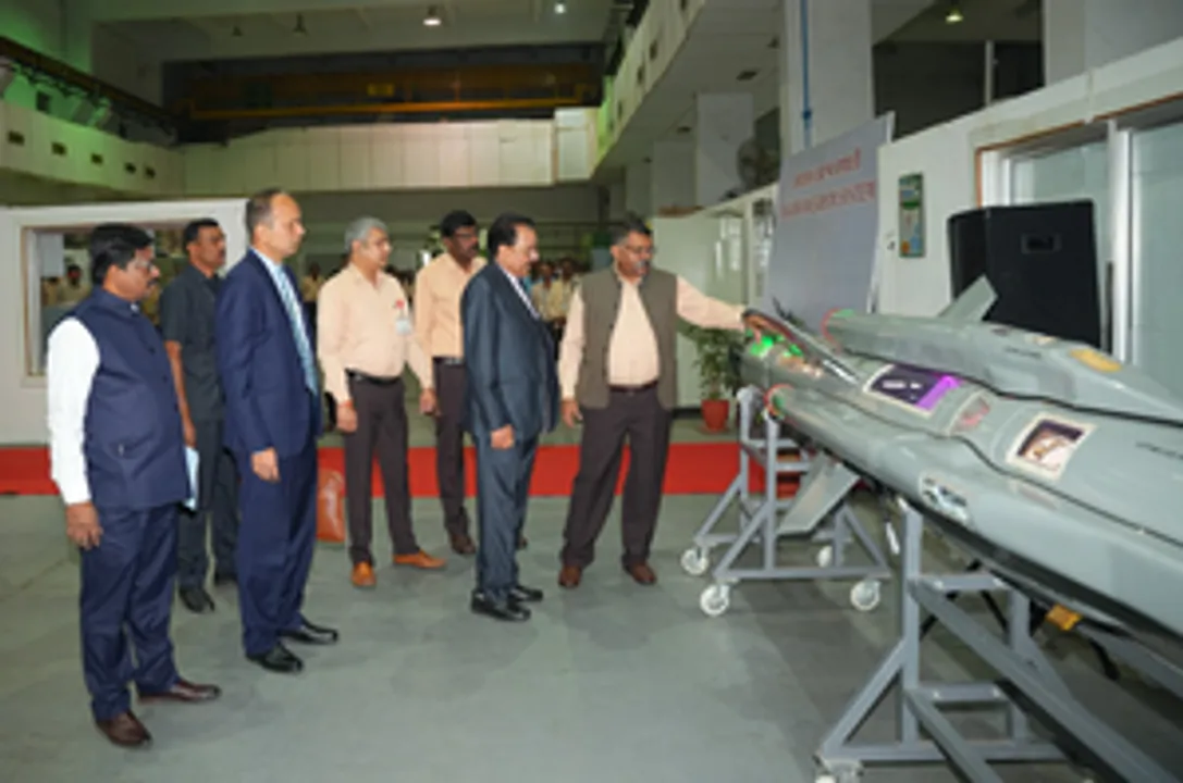 Indigenously-developed Astra missile flagged off at BDL Hyderabad