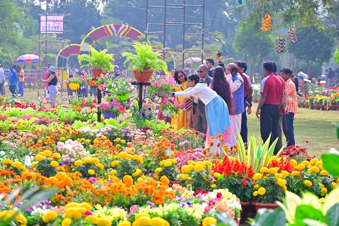 Annual flower show kicks off in Odisha capital