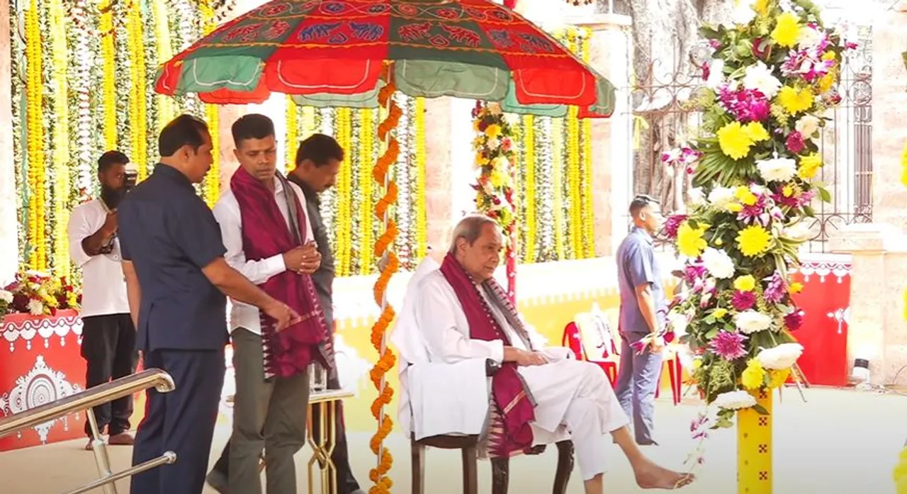 Odisha CM inaugurates SAMALEI project as Samaleswari Temple dazzles ...