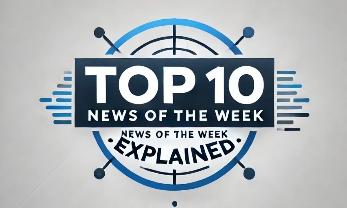 Top 10 news of the week: Here's what happened