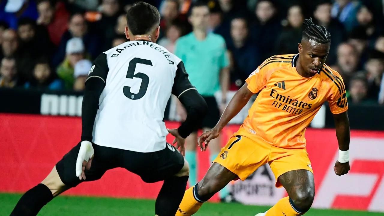 Real Madrid forward Vinicius Jr banned for two matches after red card