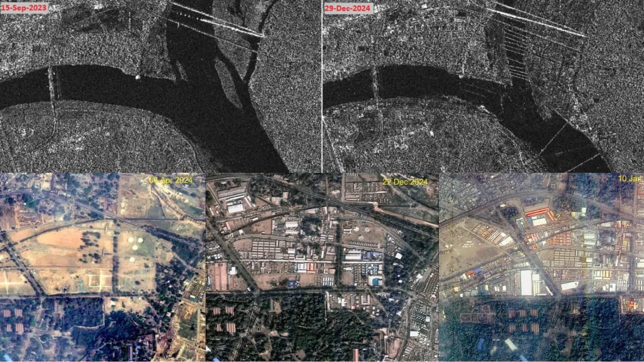 ISRO captures before-and-after satellite images of Maha Kumbh Mela 2025 ...