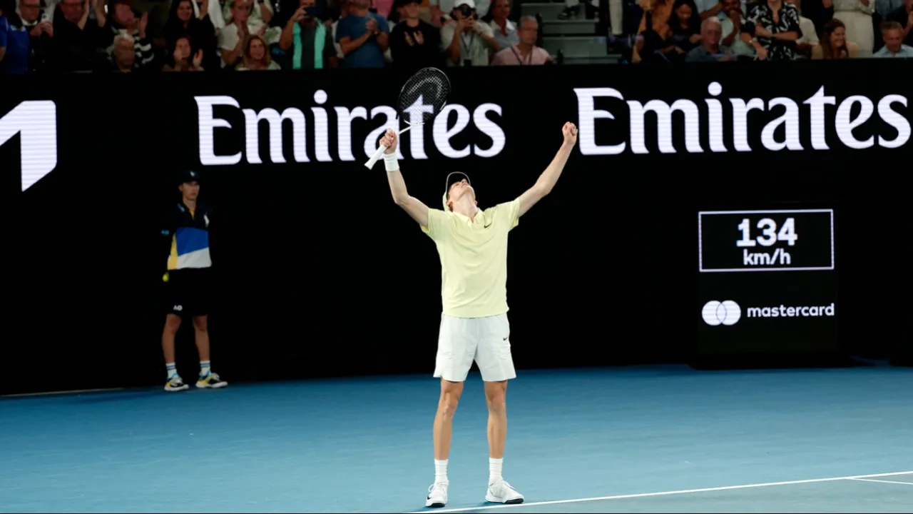 Australian Open 2025: Jannik Sinner joins Rafael Nadal in elite company after defending title at ...