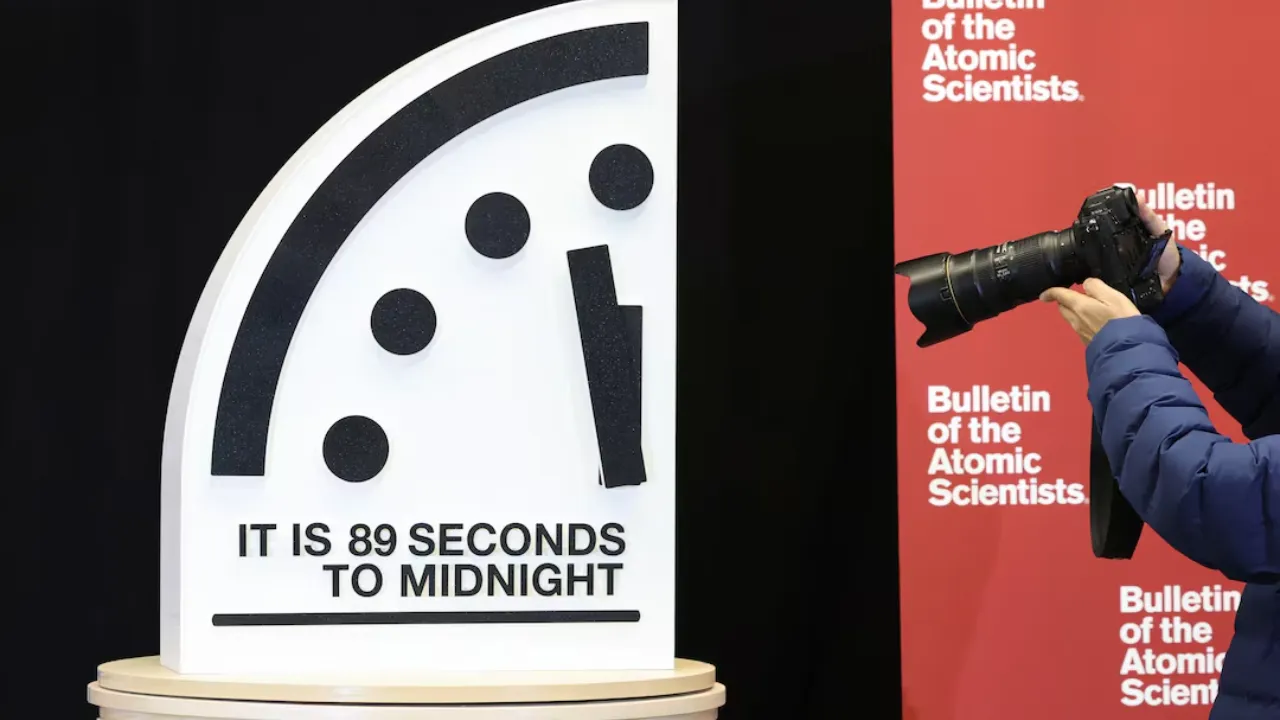 Doomsday Clock moves closest to midnight in its 78-year history ...