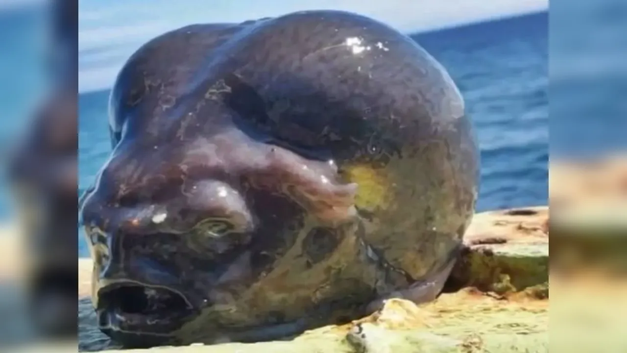 'That is 100 per cent an alien': Fisherman captures bizarre-looking ...