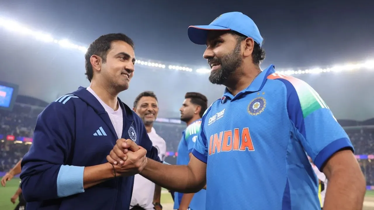 Watch - Rohit Sharma returns home to massive reception after Champions ...