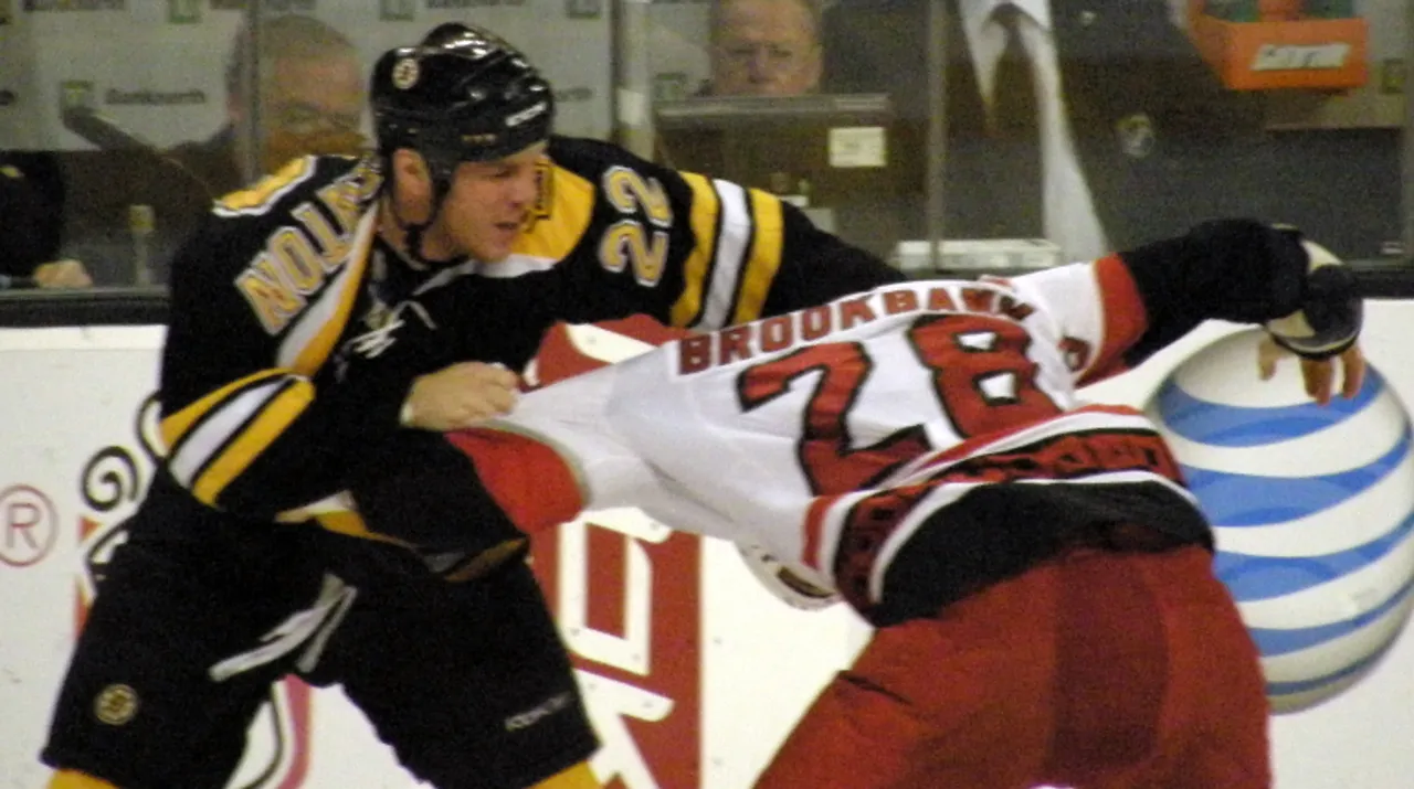 A Canadian explains fighting in ice hockey for Indians