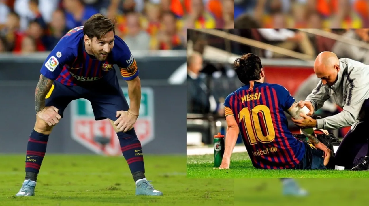 Messi suffers fractured arm that rules him out of El Clasico