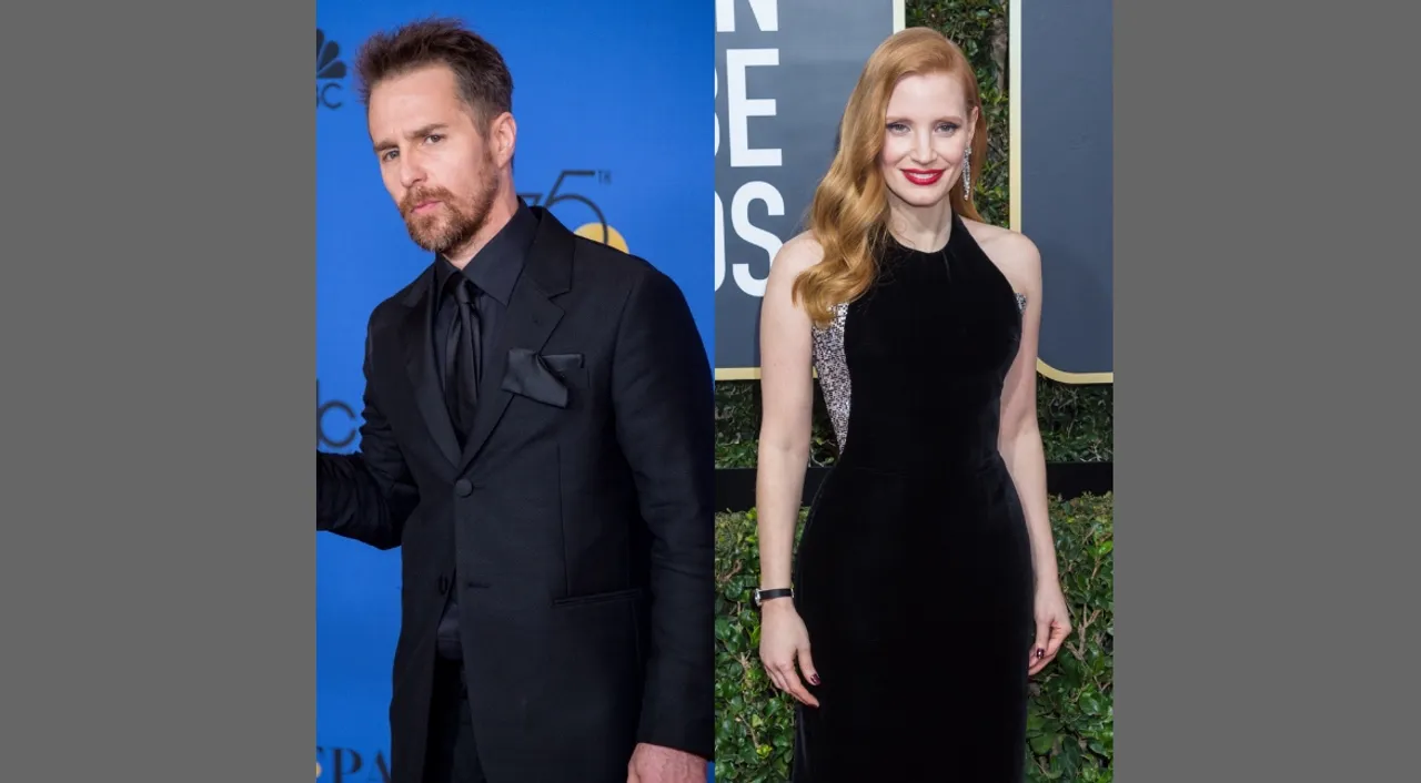Sam Rockwell, Jessica Chastain among others to present Golden Globes 2019
