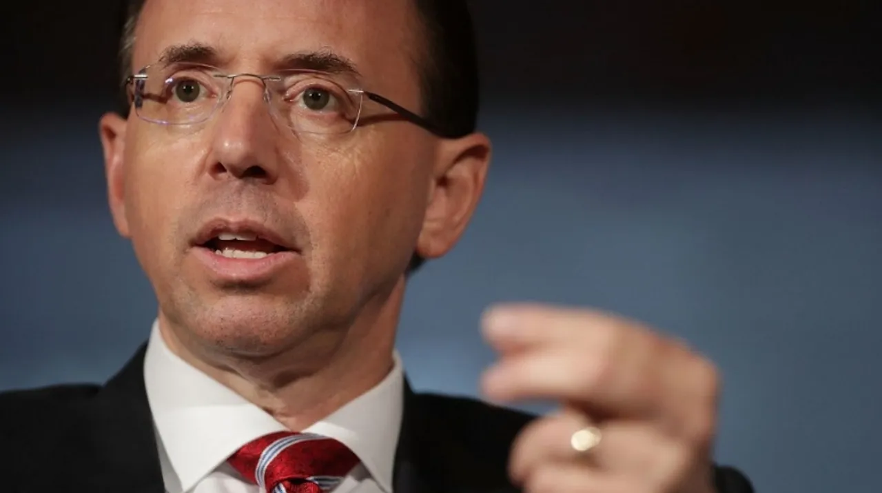 US Deputy Attorney General Rod Rosenstein resigns