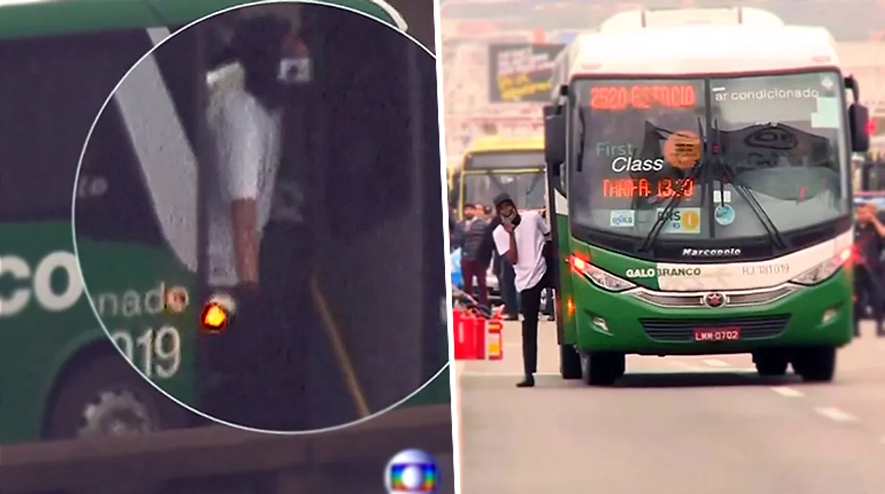 Brazil bus hijacker shot by police; passengers unhurt