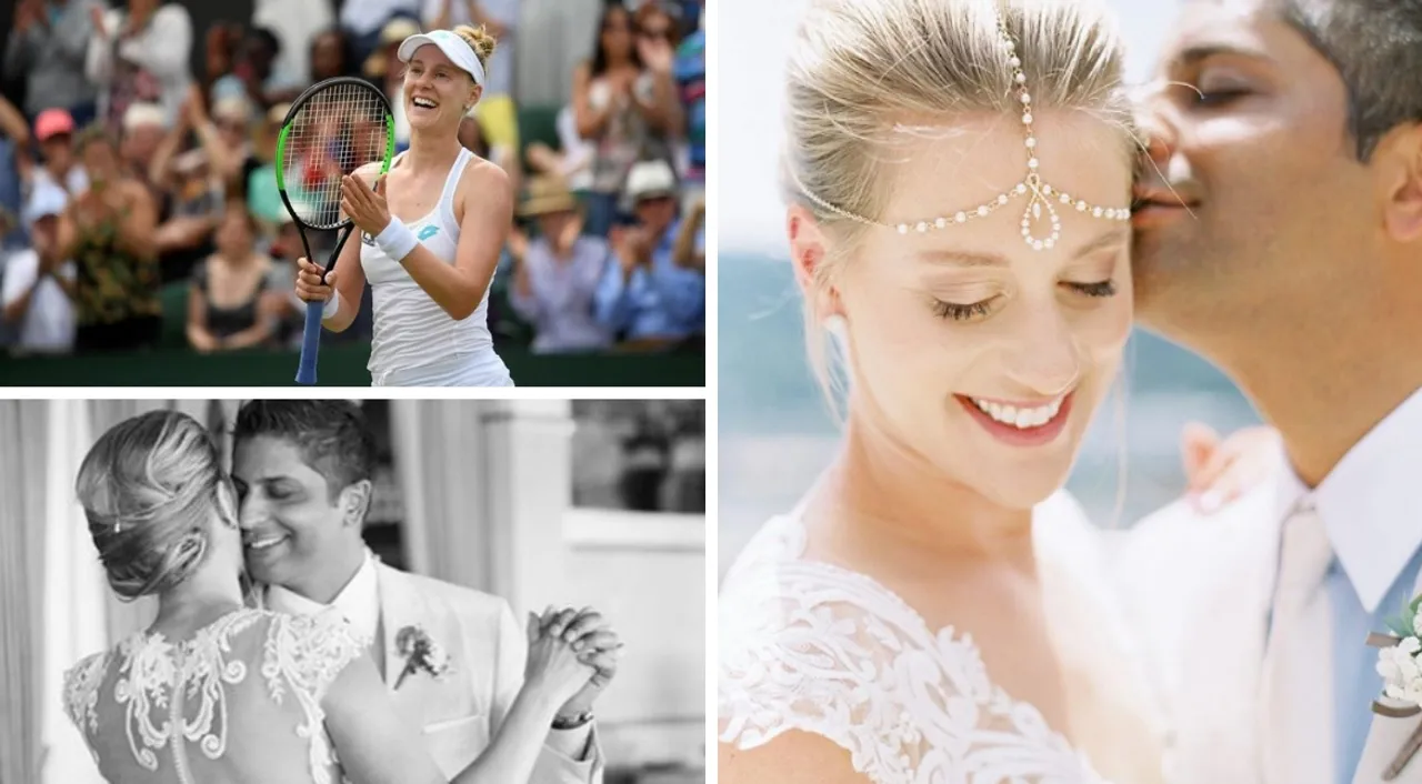 Newlywed tennis star Alison Riske's Bollywood dance moves are winning ...