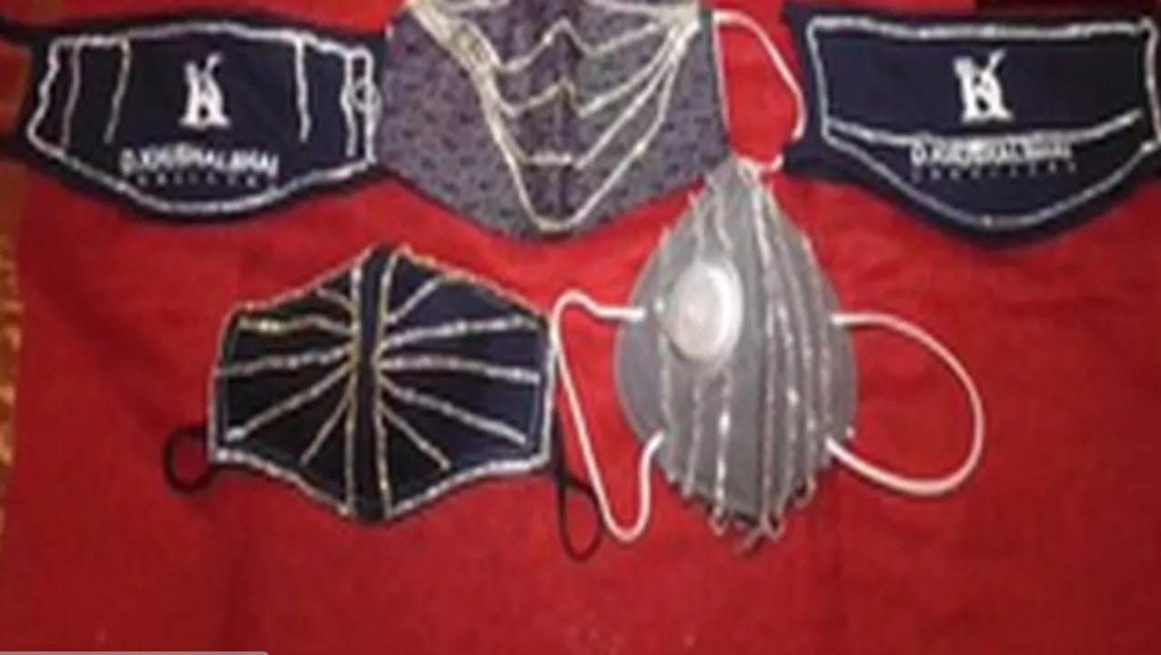 Jewellery shop in Gujarat sells diamond-studded face masks worth lakhs