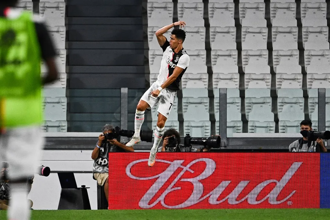 Cristiano Ronaldo sets new record by scoring 50th Serie A goal
