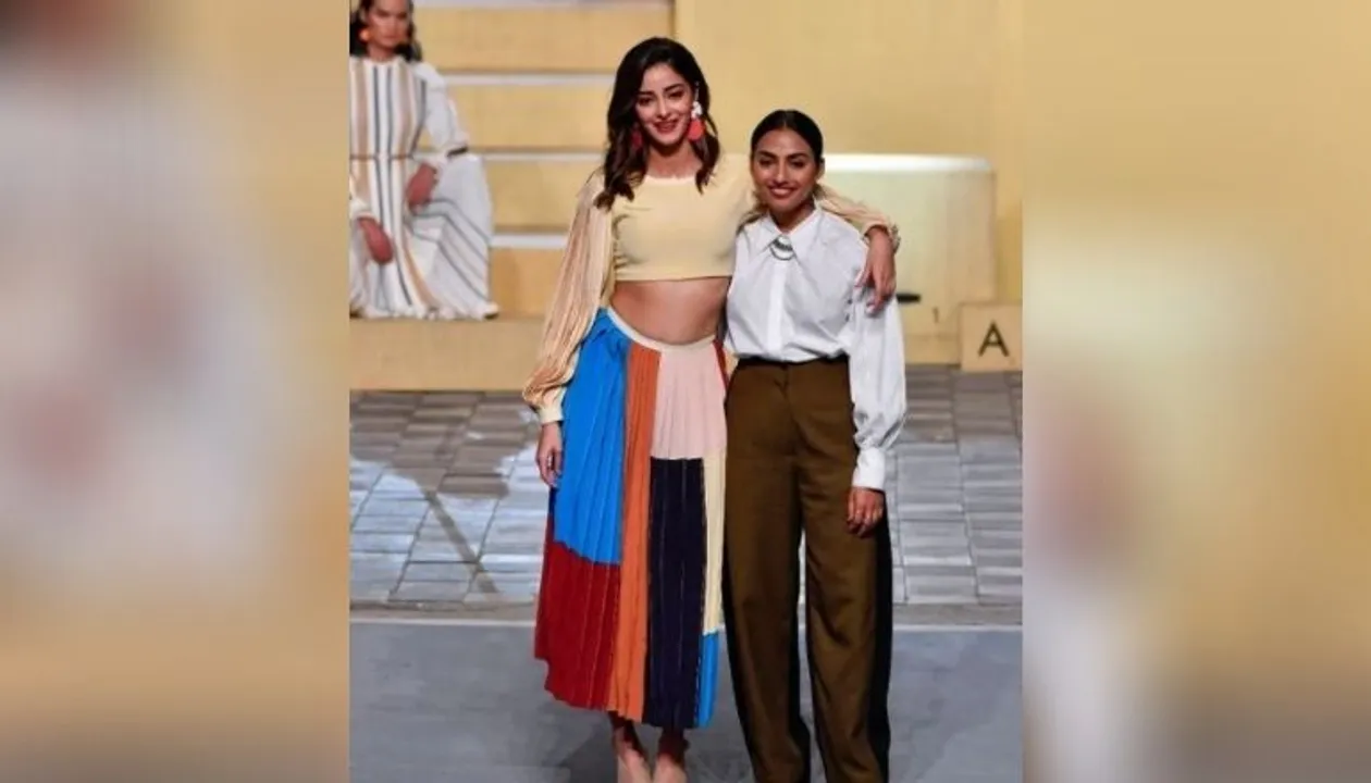 Ananya Panday closes FDCI x LFW for designer Ruchika Sachdeva