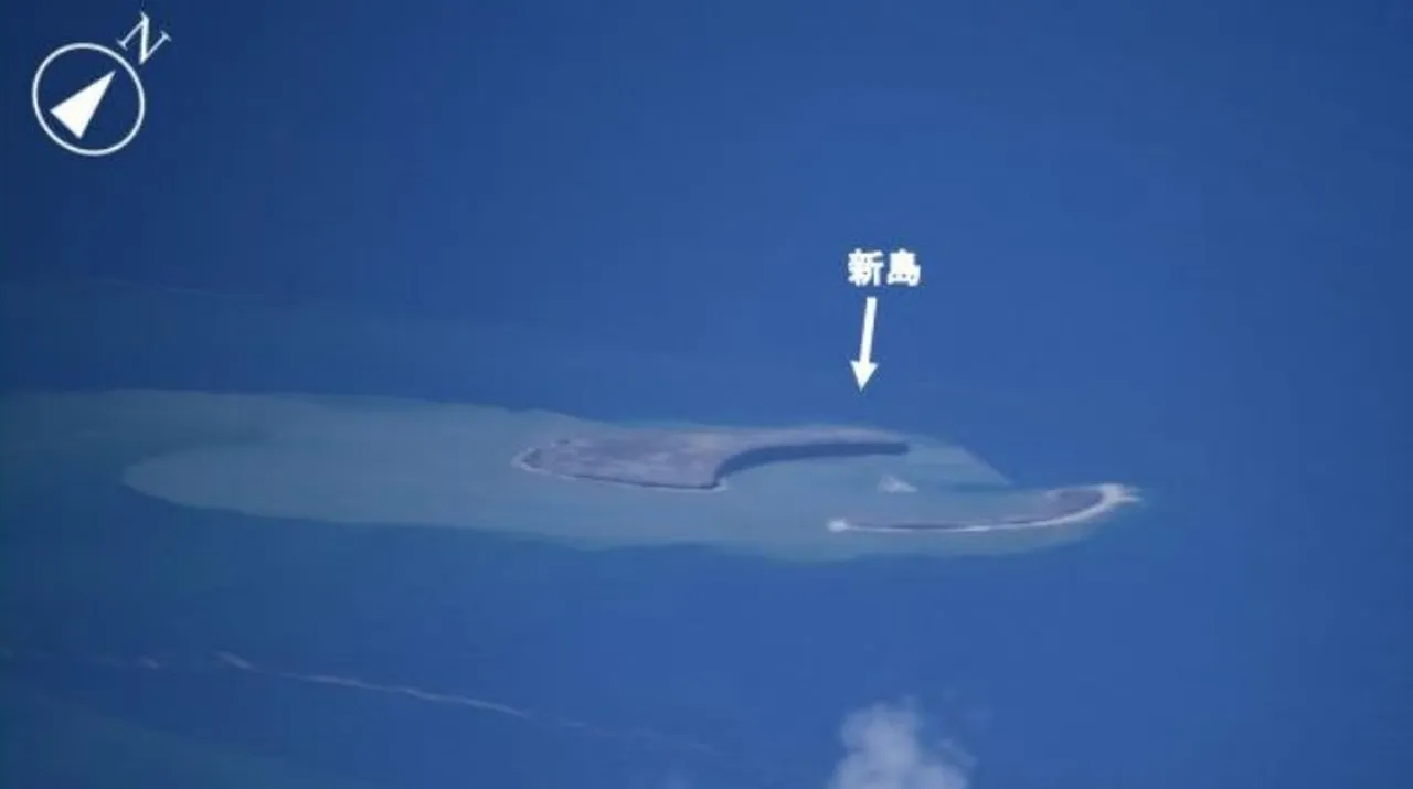 Volcanic eruption under sea creates new crescent-shaped island in JapanÂ