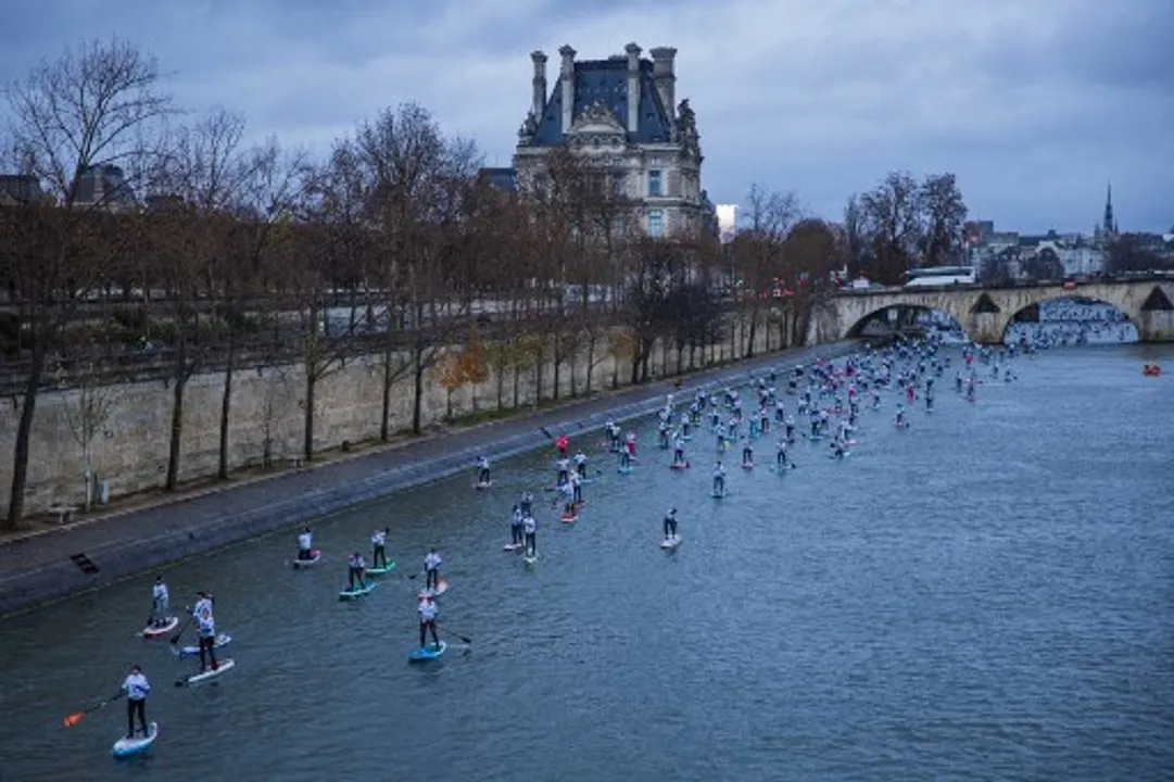 In Pics | Nearly 1,000 people participate in world’s biggest stand-up ...