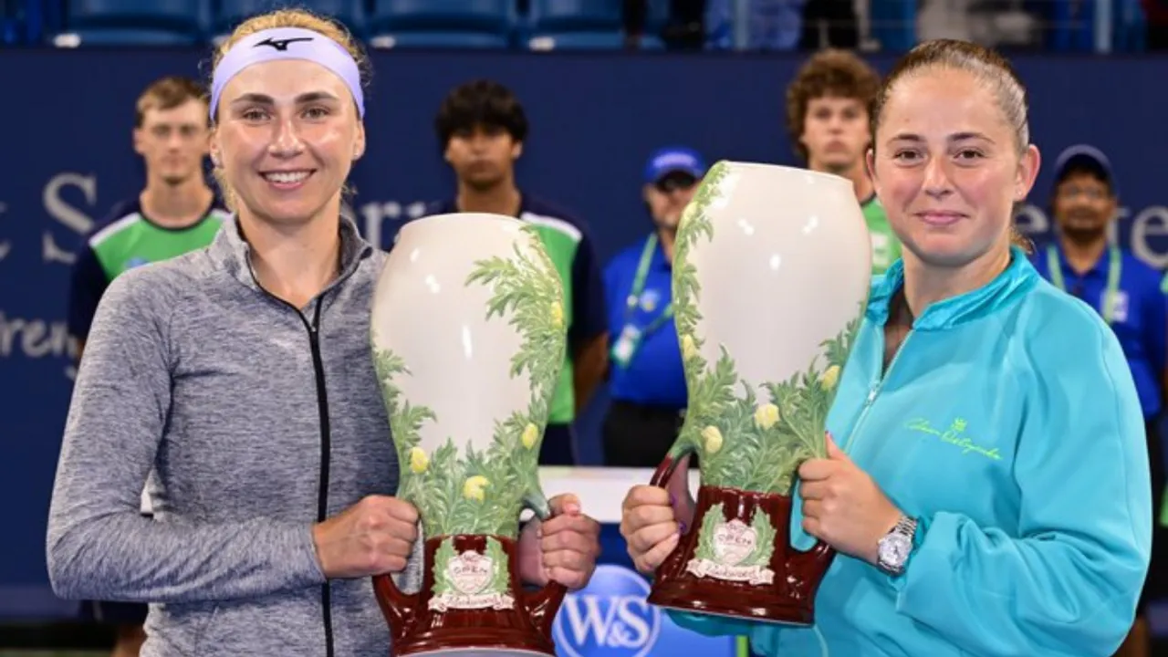 Lyudmyla Kichenok and Jelena Ostapenko lay claim to women's doubles ...