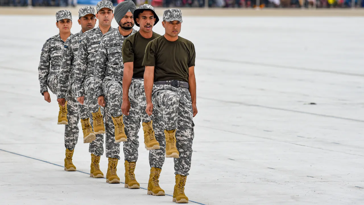 Indian Air Force unveils new combat uniform during its 90th anniversary ...