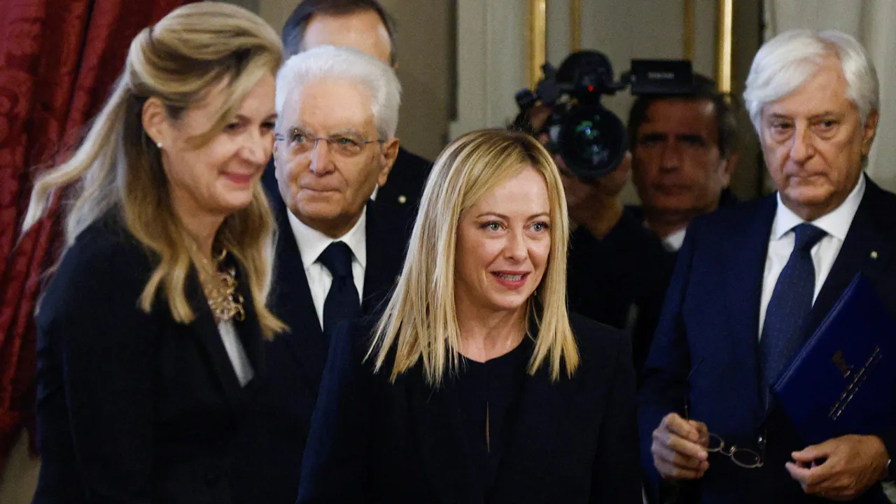Giorgia Meloni sworn in as Italy's first woman PM, to lead 1st right ...