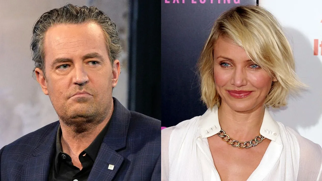 Matthew Perry claims Cameron Diaz slapped him during group date, says ...