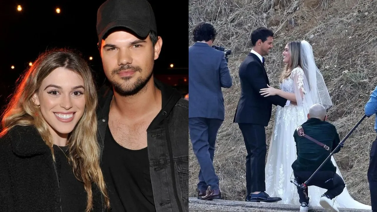 'The Twilight Saga' star Taylor Lautner ties the knot with longtime ...