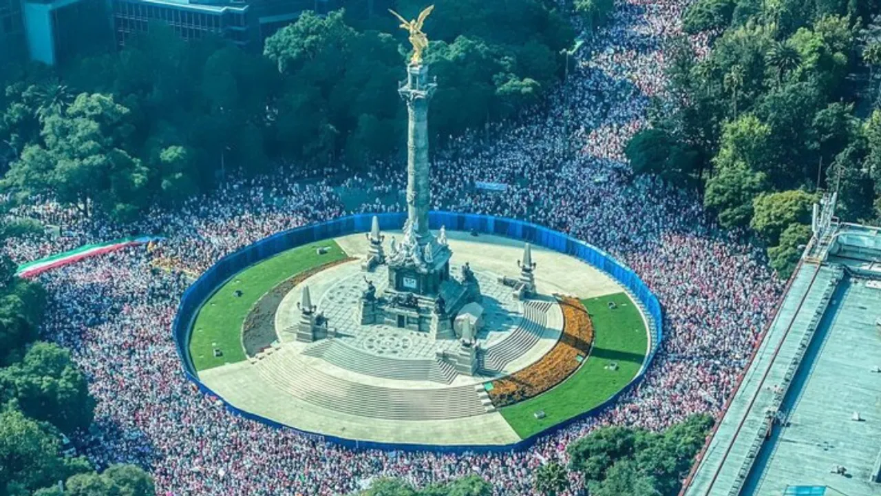 In Pics | Mexico protests: Tens of thousands of people protest