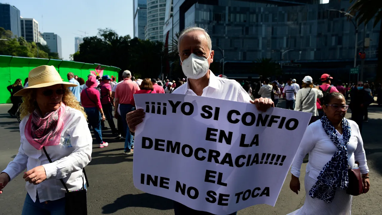 In Pics | Mexico protests: Tens of thousands of people protest